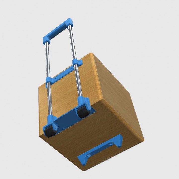 3D Printable Wheelie tote box kit by Peter Moore