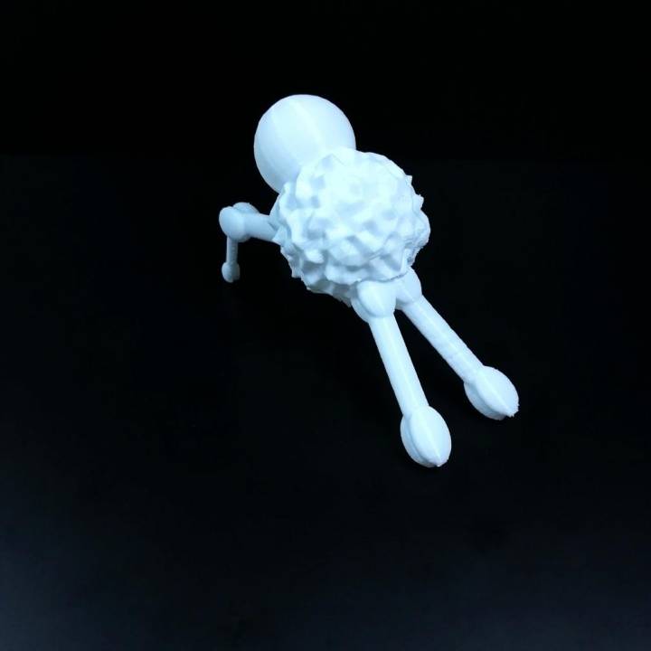 3D Printable Ninja Bush by Joseph Gascho