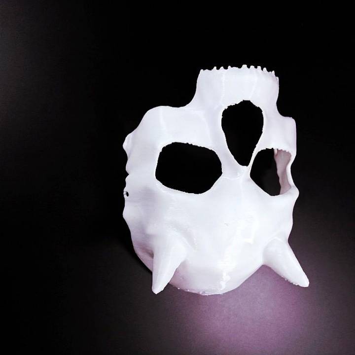 3D Printable Devil Mask by Toni Nadal
