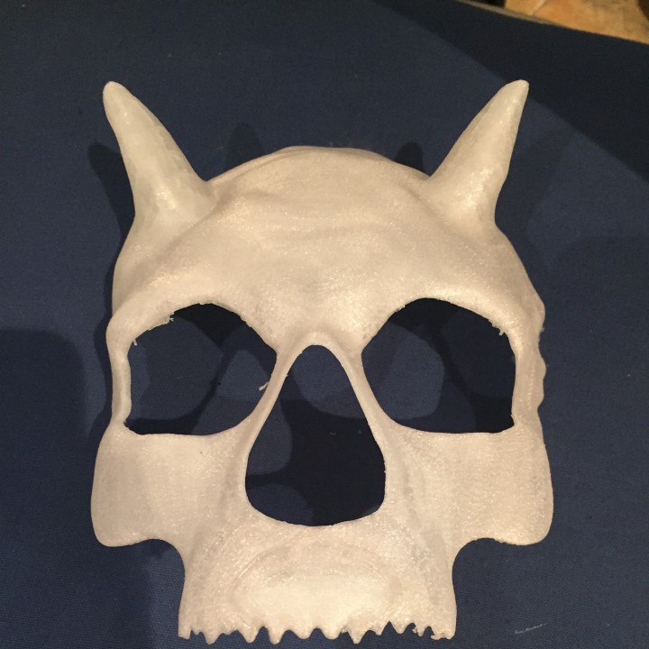 3D Printable Devil Mask by Toni Nadal