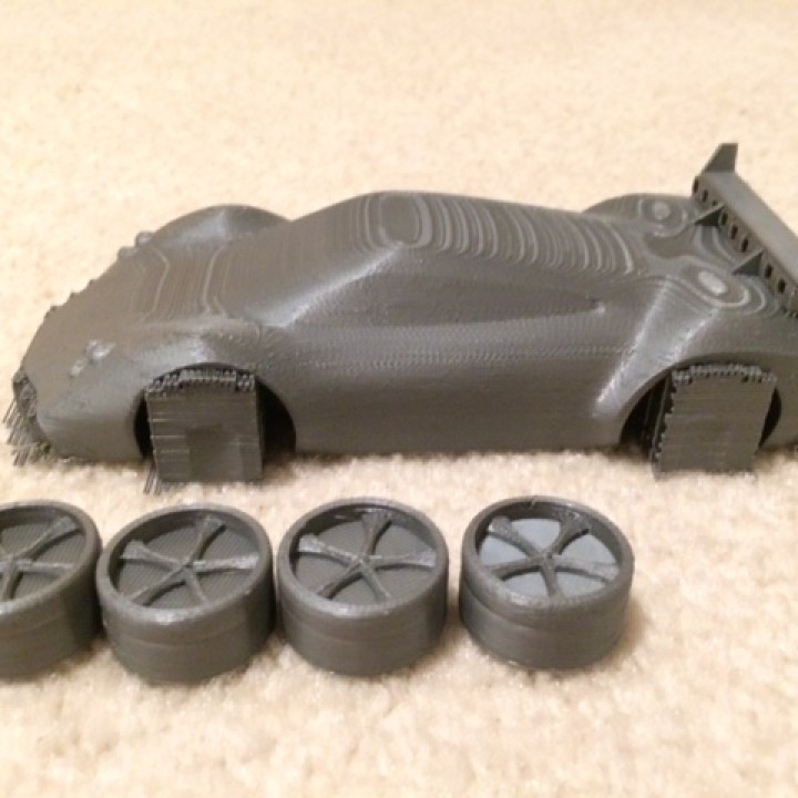 3D Printable Pagani by Carl A. Fassberg