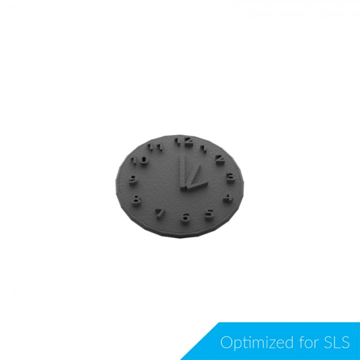3D Printable Clock by Andrew Cambron