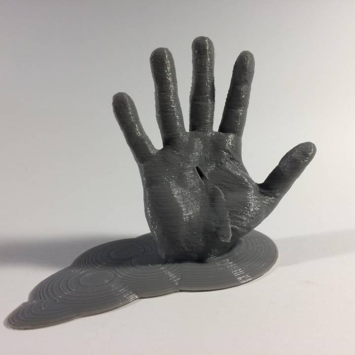 3D Printable Halloween bloody hand by slfjslf sfljslkfj