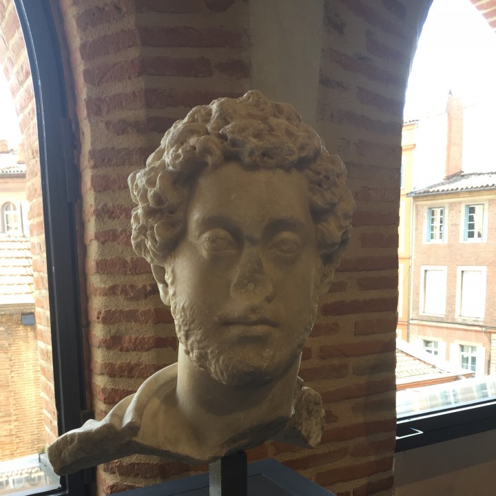 3D Printable Bust of Commodus in Armour by Musée Saint-Raymond