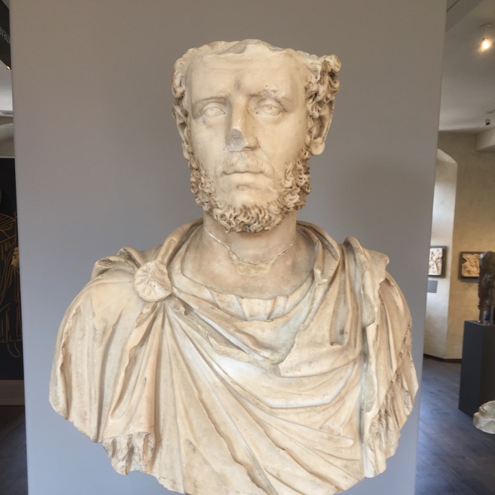 3D Printable Unknown Bust by Musée Saint-Raymond