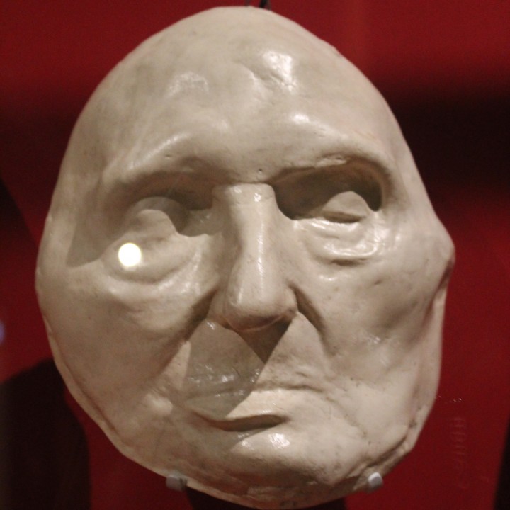 3D Printable Death Mask by Scan The World