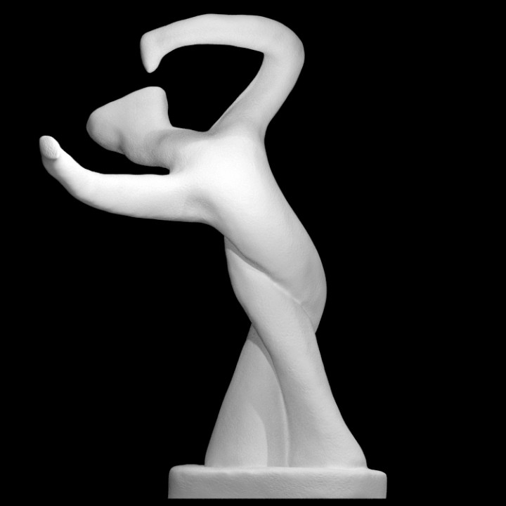 3D Printable Dancer by Scan The World