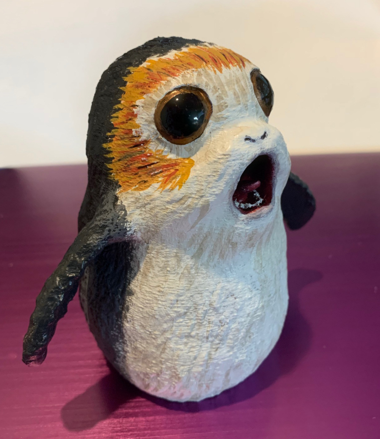3D Printable Screaming Porg - Star Wars The Last Jedi by Fotis Mint Studios