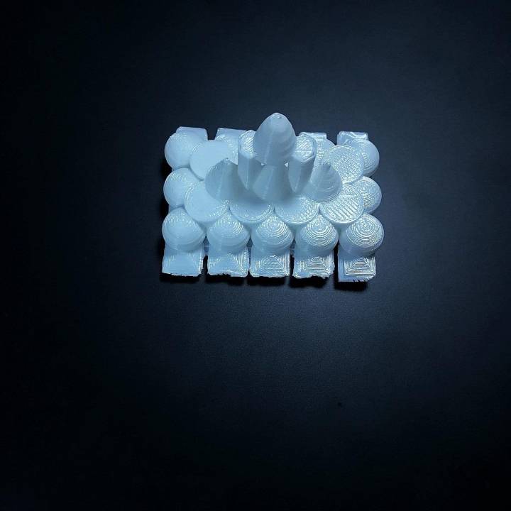 3D Printable Pyramid of Shapes by Andrew Cambron