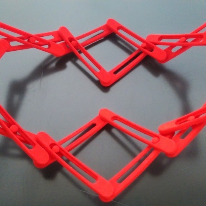 3D Printable Expandable Bracelet XS by Daniel Brastaviceanu