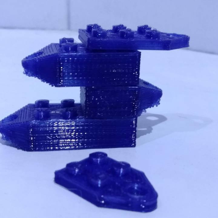 3D Printable Lego Keychains by Dwight Boyko