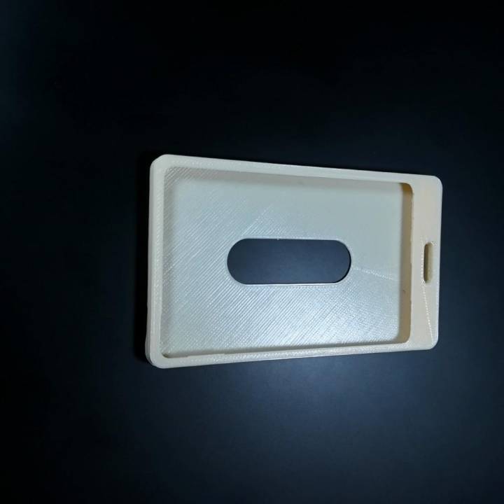 3D Printable ID Card Holder by Lim