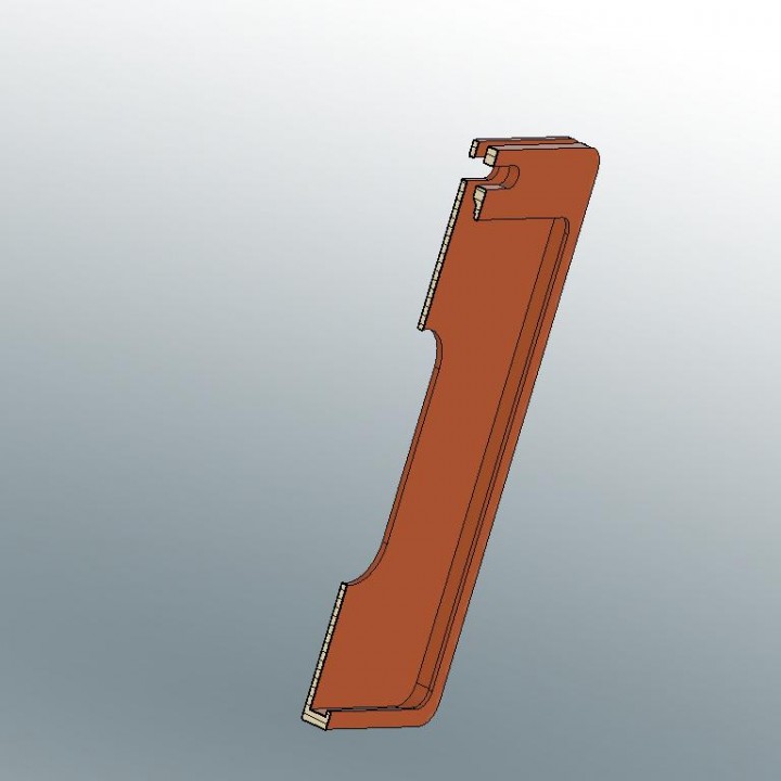3D Printable ID Card Holder by Lim