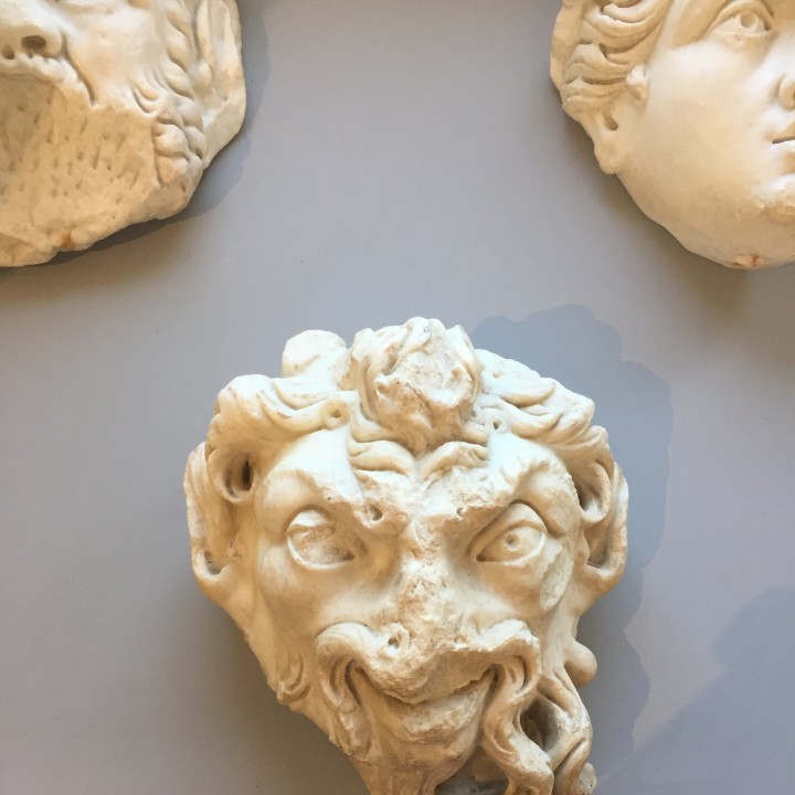 3D Printable Pan Mask by Musée Saint-Raymond