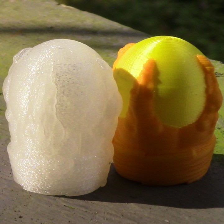 3D Printable Claw Orb Pendant or ornament by Larry Milam