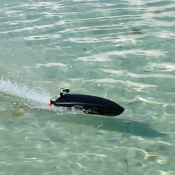 3D Printable Speed Boat 2 RC by Michael Christou
