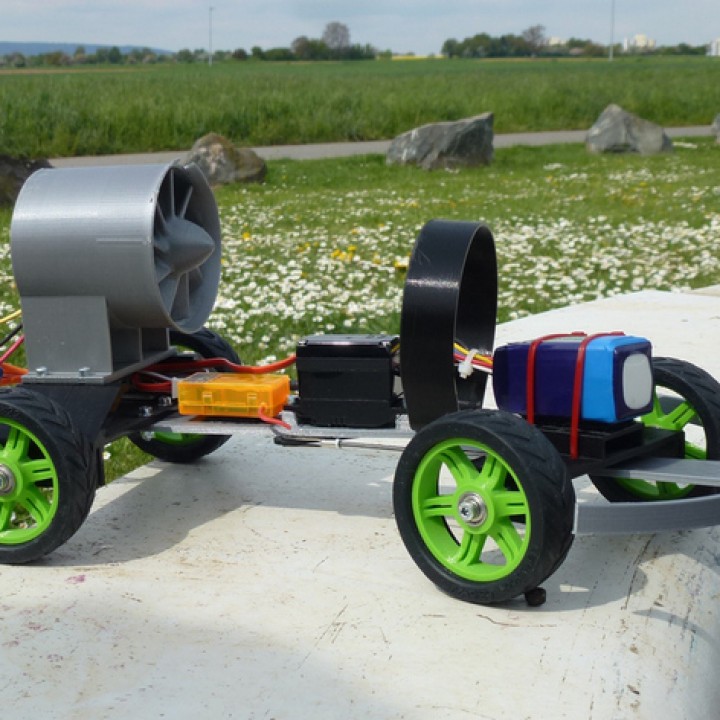 3D Printable Turbo Car RC (experimental) by Michael Christou