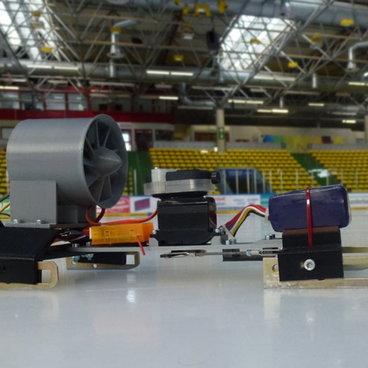 3D Printable Turbo Ice Sled (experimental) by Michael Christou