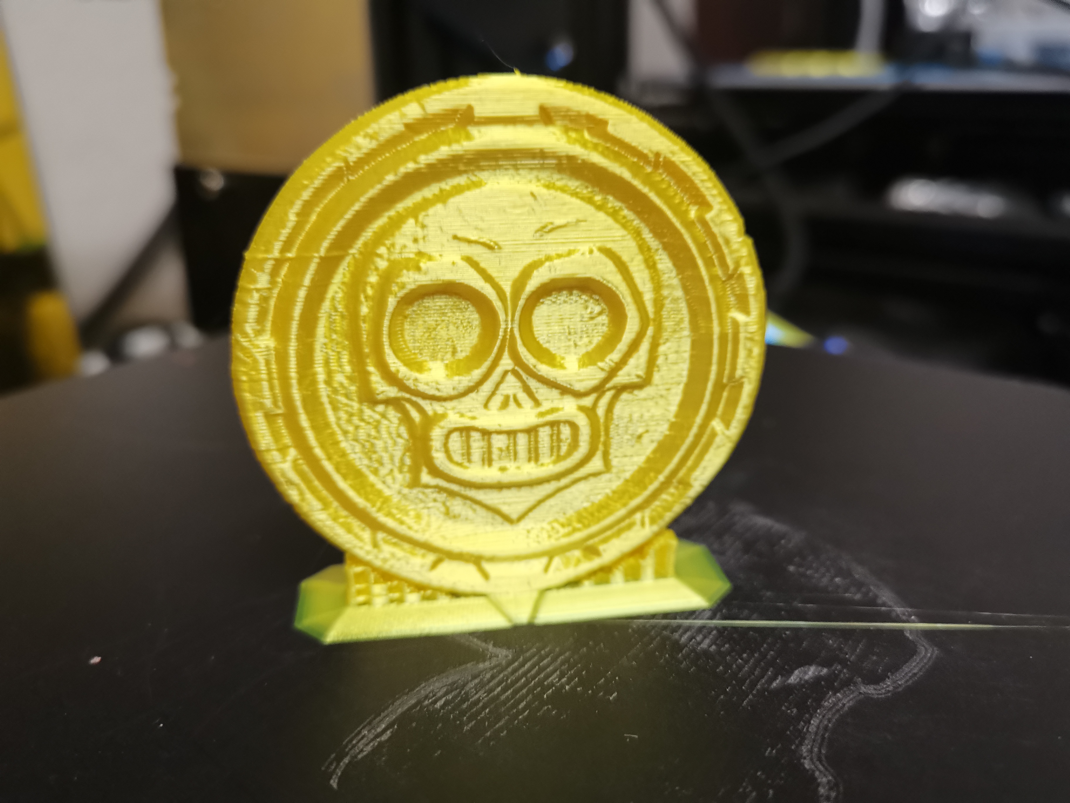3D Printable Aztec Coin Token by Jason Suter