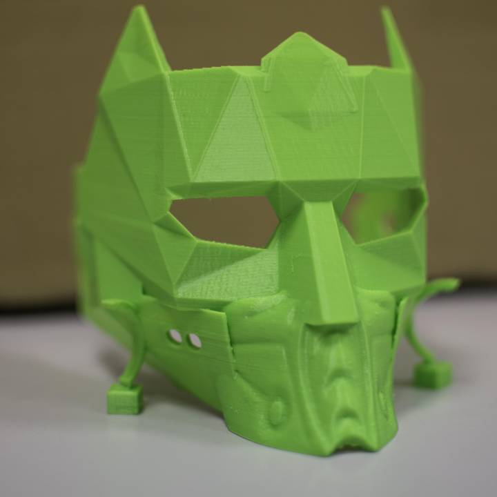 3D Printable mask by fernando martinez