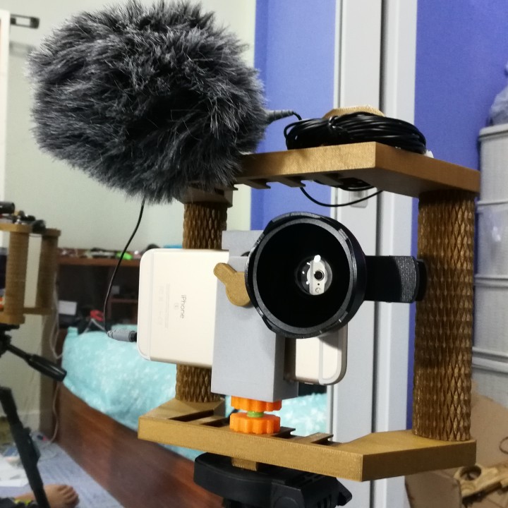 3D Printable phone rig by K. non