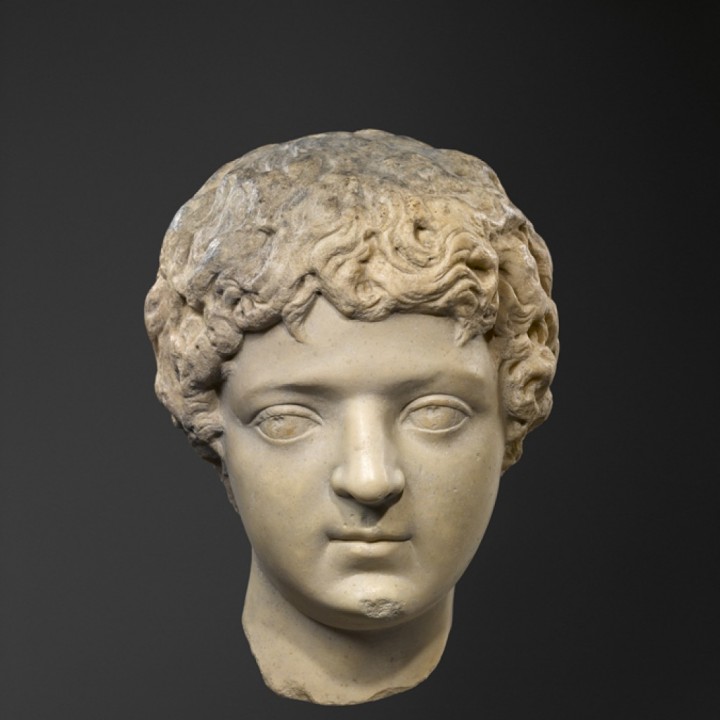 3D Printable Young Caracalla by Christian Levett and The Mougins Museum