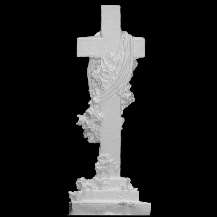 3D Printable Cross by Scan The World