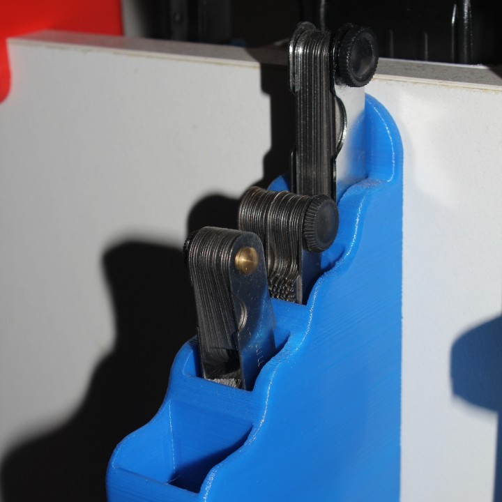 3D Printable Gauge Holder by Nicholas Borowiecki