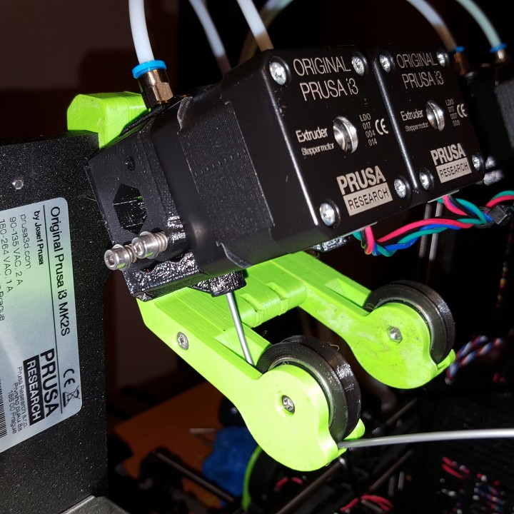 3D Printable Prusa multi material upgrade by_FR4N0 by Frantisek Zemencik