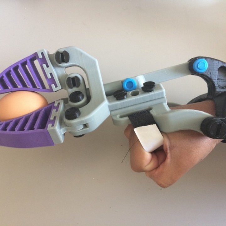 3D Printable Fin Gripper (Robotic/Prosthetic Hybrid) - Mark VI by Luke ...