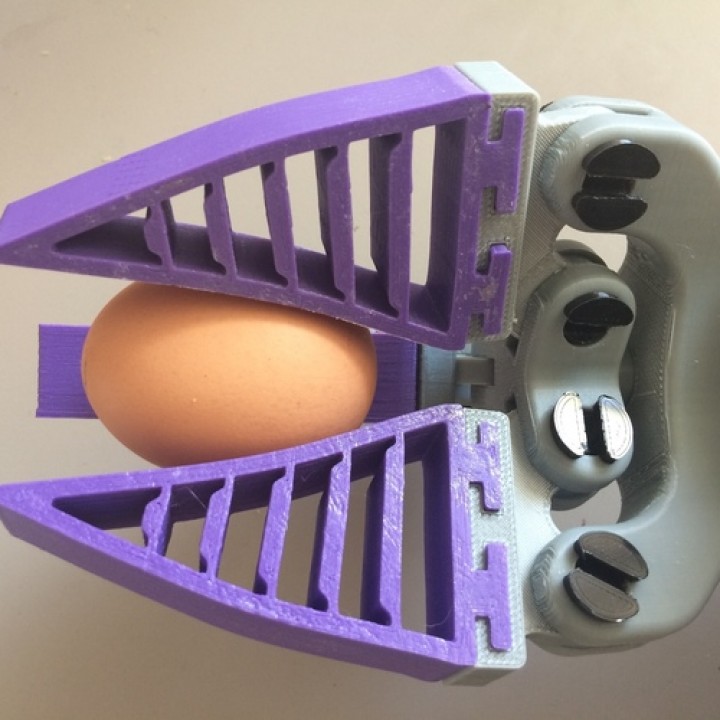 3D Printable Fin Gripper (Robotic/Prosthetic Hybrid) - Mark VI by Luke ...