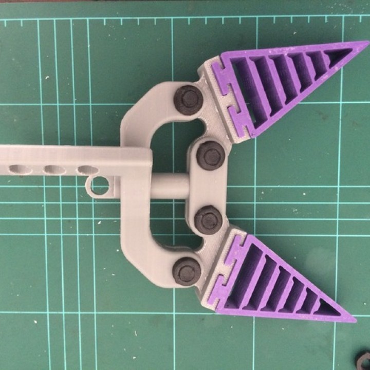 3D Printable Fin Gripper (Robotic/Prosthetic Hybrid) - Mark VI by Luke ...