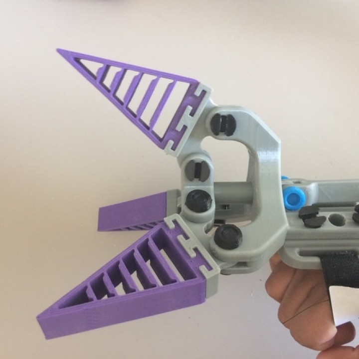 3D Printable Fin Gripper (Robotic/Prosthetic Hybrid) - Mark VI by Luke ...