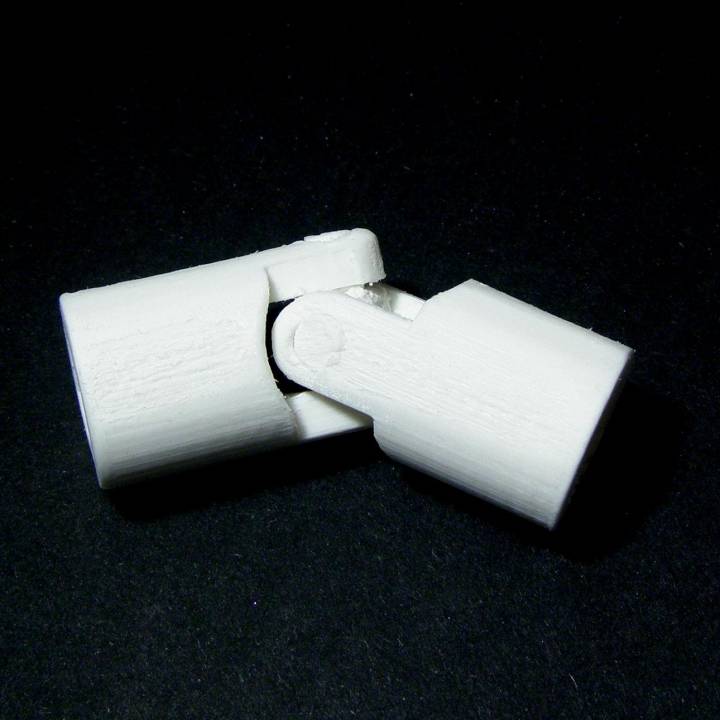 3D Printable Universal Joint for SLS by Egemen Ertem