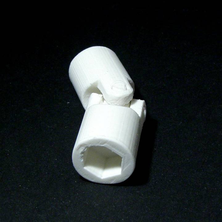 3D Printable Universal Joint for SLS by Egemen Ertem