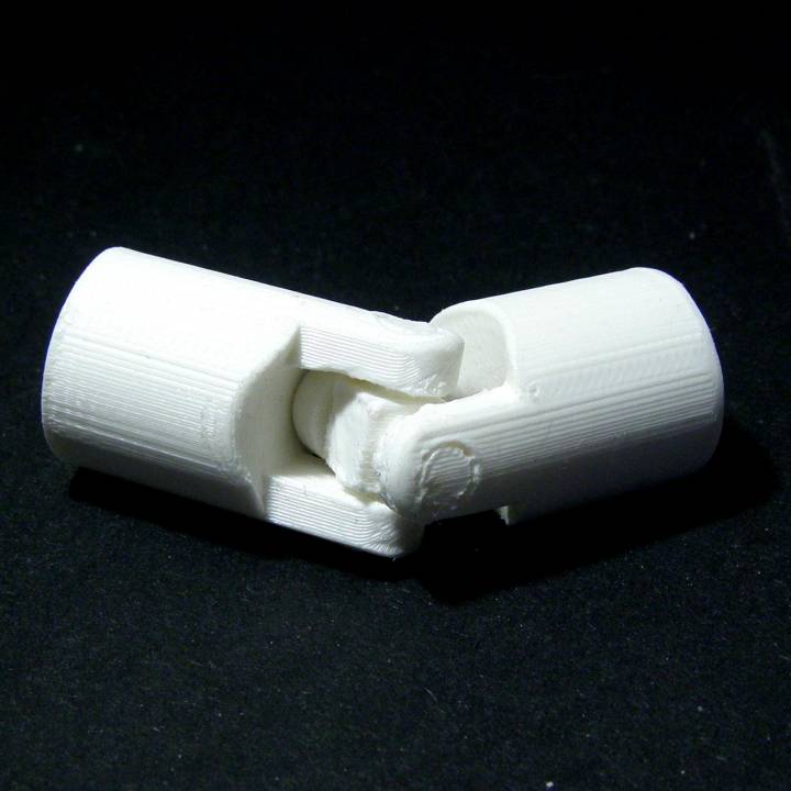 3D Printable Universal Joint for SLS by Egemen Ertem