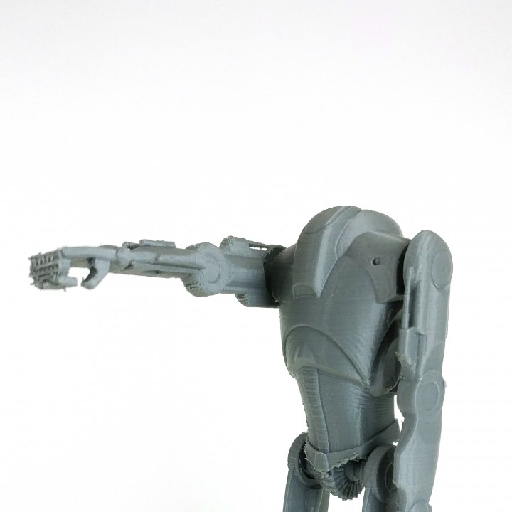 3D Printable Fully Articulated B2 Super Battle Droid Figure by Michael ...