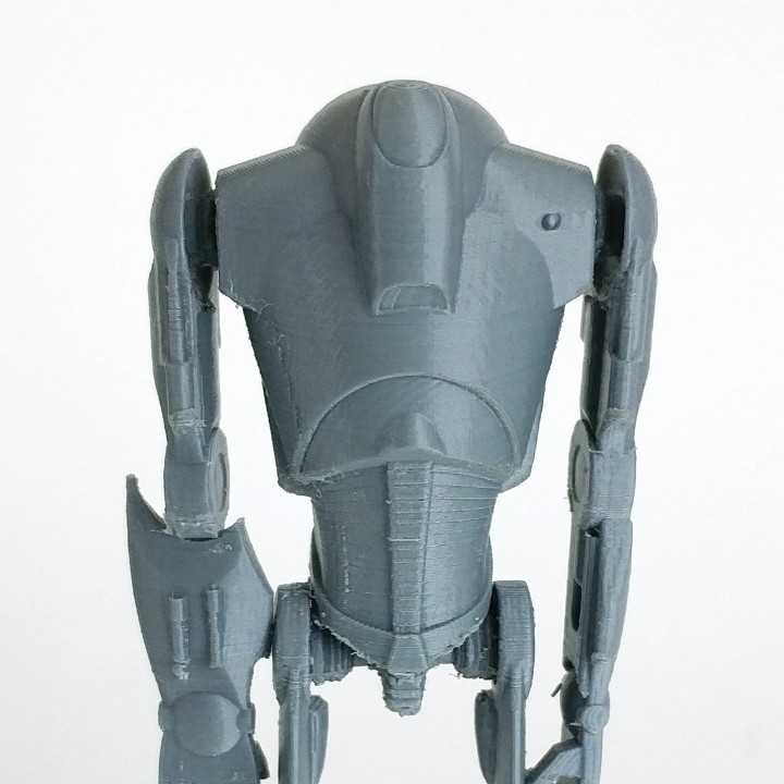 3D Printable Fully Articulated B2 Super Battle Droid Figure by Michael ...