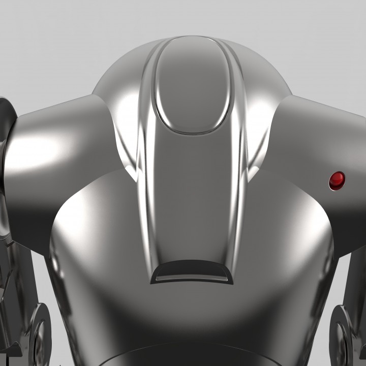 3D Printable Fully Articulated B2 Super Battle Droid Figure by Michael ...