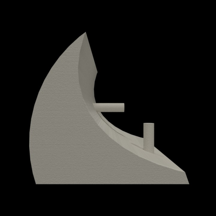 3D Printable Creepy Hand Bag Clip by Dominic Aiello