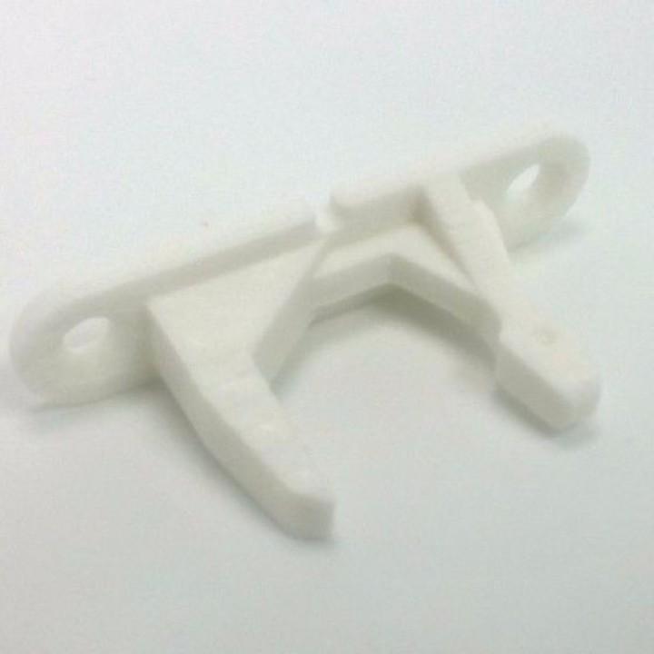 3D Printable Washing Machine Door Hook / Catch door by Paul Guillaumot