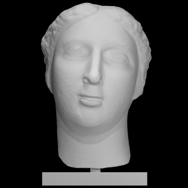 3D Printable Portrait of Cleopatra V Tryphene (mother of Cleopatra VII ...