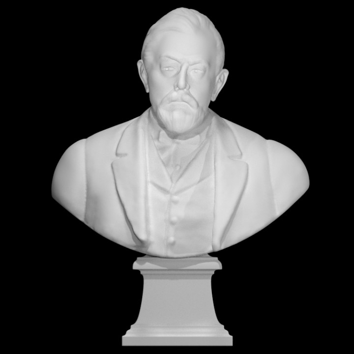 3D Printable William Rathbone by Scan The World