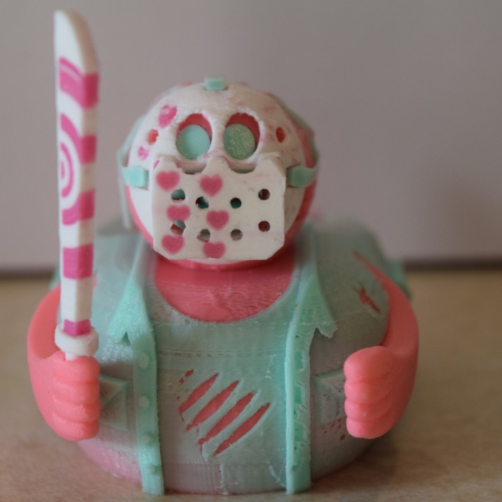 3D Printable Jason Voorhees "Rubber" Duck - The Happy, Lovable, Non ...