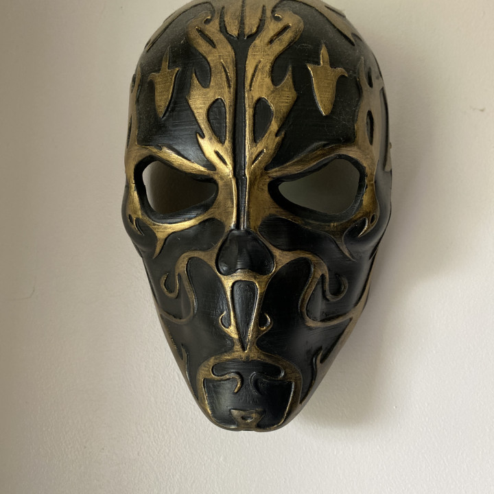 3D Print of Cursed Skull Mask by Gallifreii