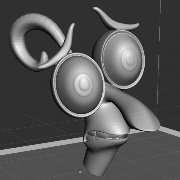 3D Printable Fear - Inside Out by Maurizio Barabani