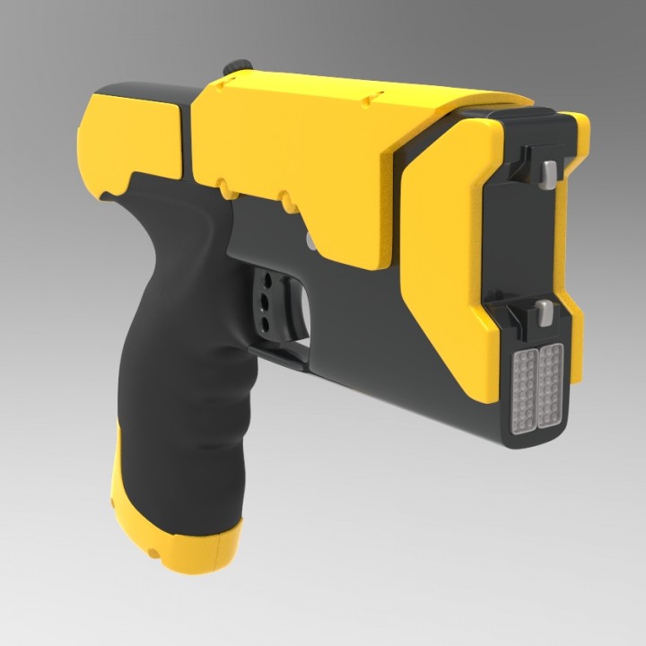 3D Printable Asgari Taser by Maurizio Barabani