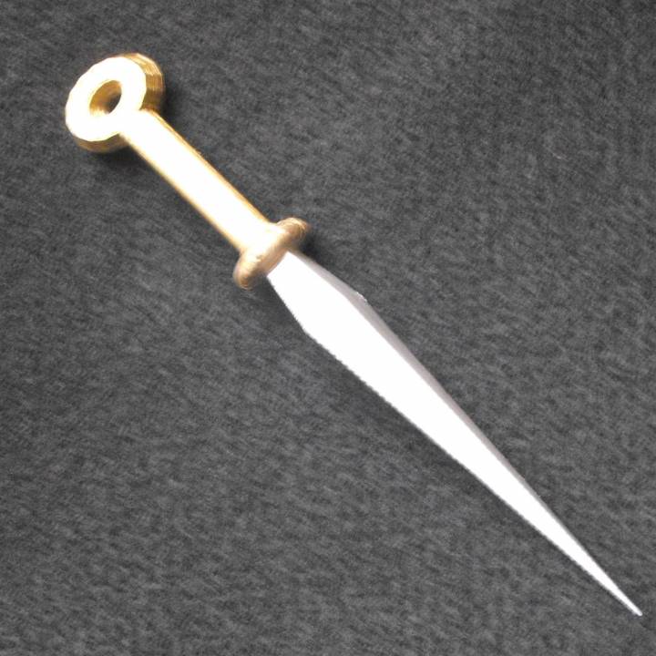 3D Printable Malkit sword by malkit valtoha