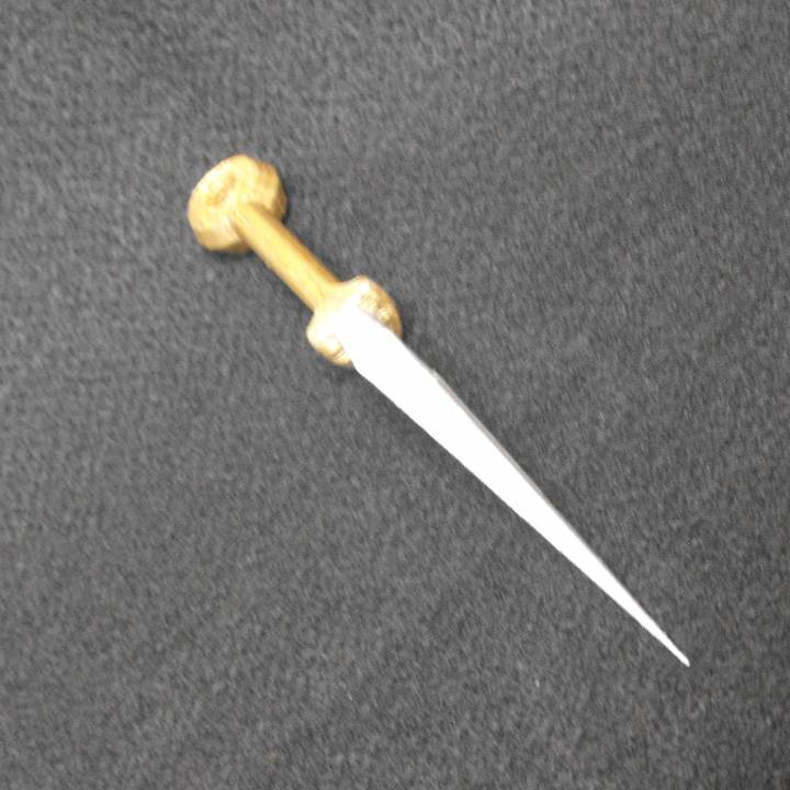 3D Printable Malkit sword by malkit valtoha