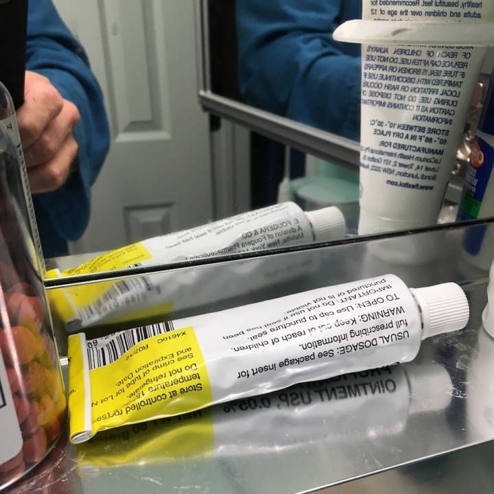 3D Printable Medicine tube organizer by Bill Waggoner